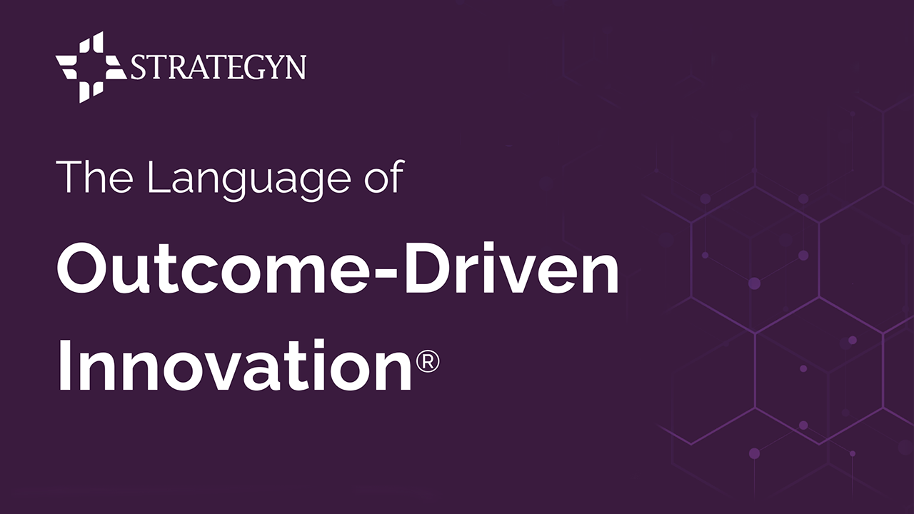 The New Approach and Language of Innovation | Strategyn